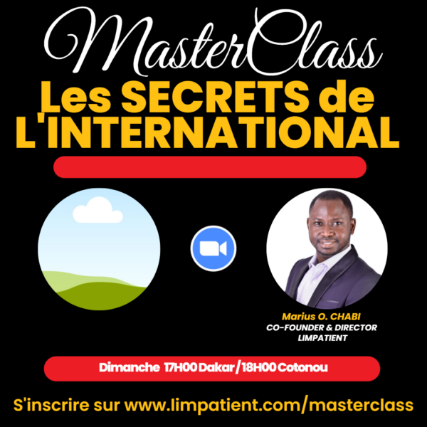 TICKET Masterclass 17H00 GMT - Expatriation en Afrique